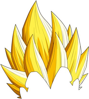 Congratulations! The PNG Image Has Been Downloaded (Vegeta Hair Png ...