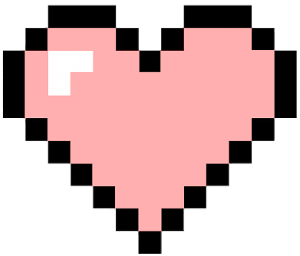 Congratulations! The PNG Image Has Been Downloaded (Minecraft Heart Png ...