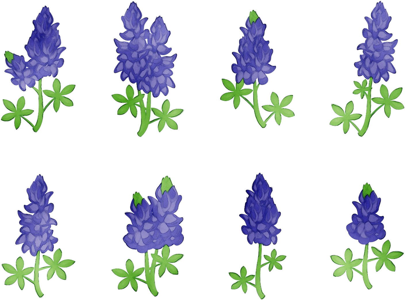 Congratulations! The PNG Image Has Been Downloaded (Bluebonnet Purple ...
