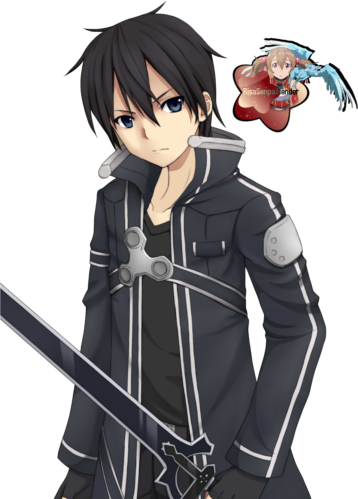 Congratulations! The PNG Image Has Been Downloaded (Transparent Kirito ...