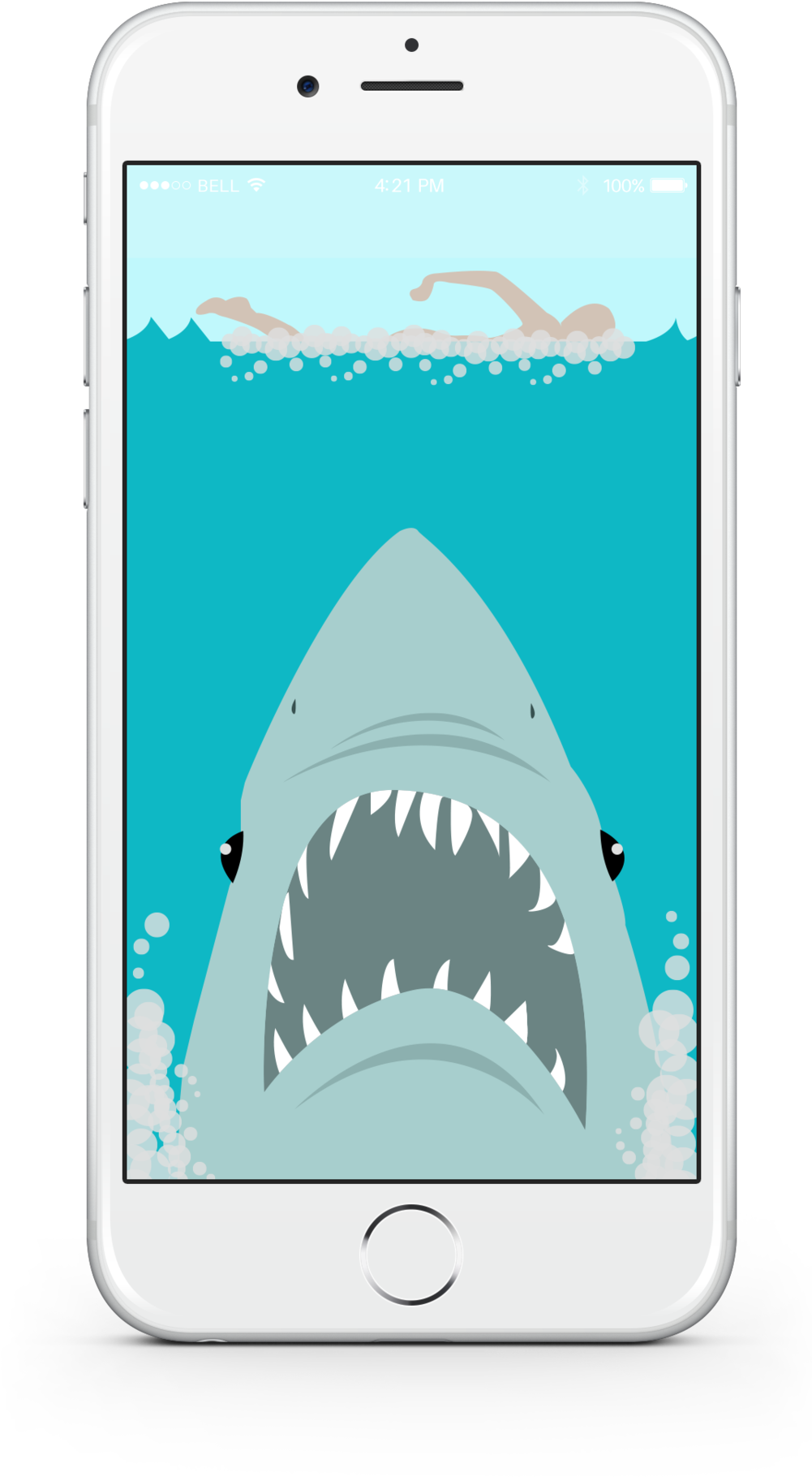 Congratulations! The PNG Image Has Been Downloaded (Shark Week Iphone ...
