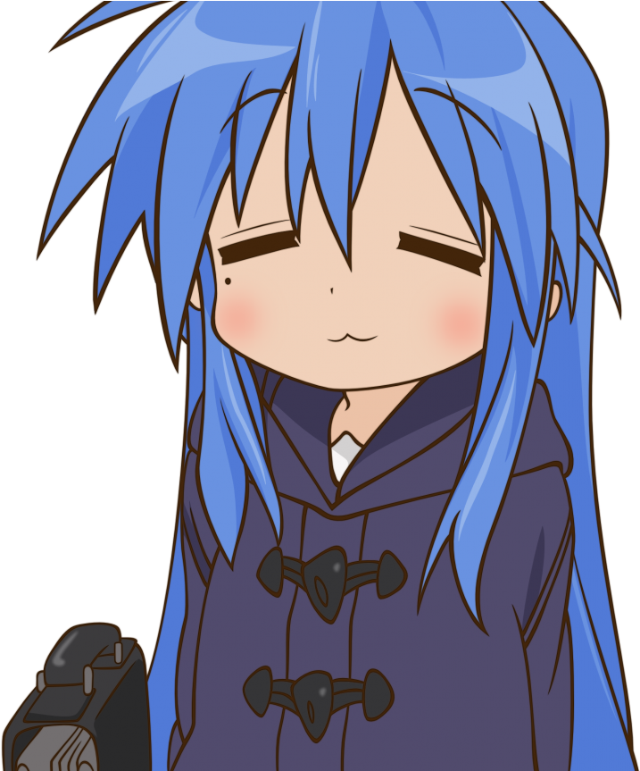Congratulations! The PNG Image Has Been Downloaded (Izumi Konata, Anime ...
