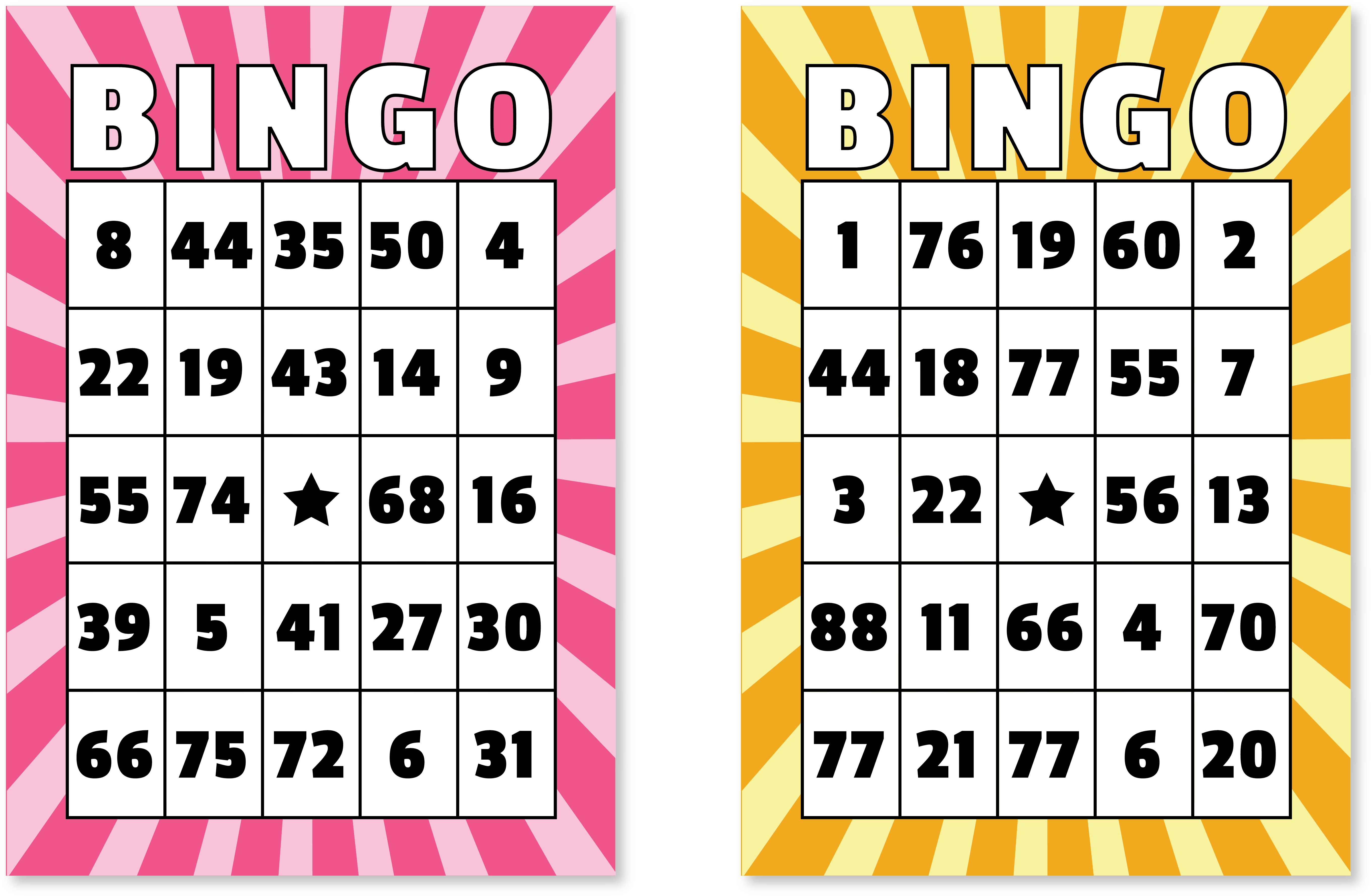 Congratulations! The PNG Image Has Been Downloaded (Casino Bingo Cards ...