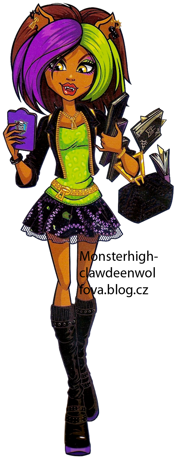 Congratulations! The PNG Image Has Been Downloaded (Clawdeen Wolf Png ...