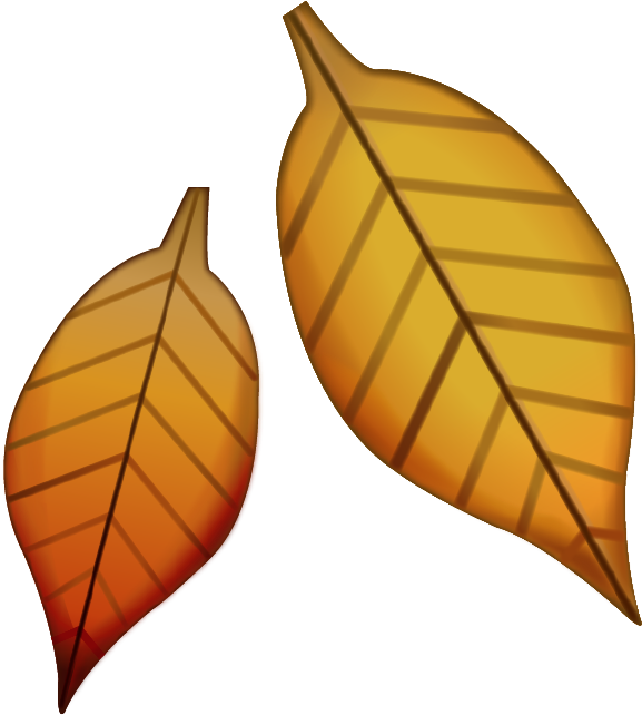 Congratulations! The PNG Image Has Been Downloaded (Fall Leaves Emoji ...