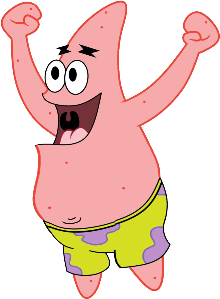 Congratulations! The PNG Image Has Been Downloaded (Patrick Star Png ...