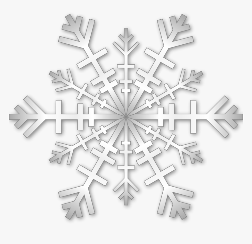 Line,snowflake,symmetry - Six Fold Symmetry Snowflake, HD Png Download ...