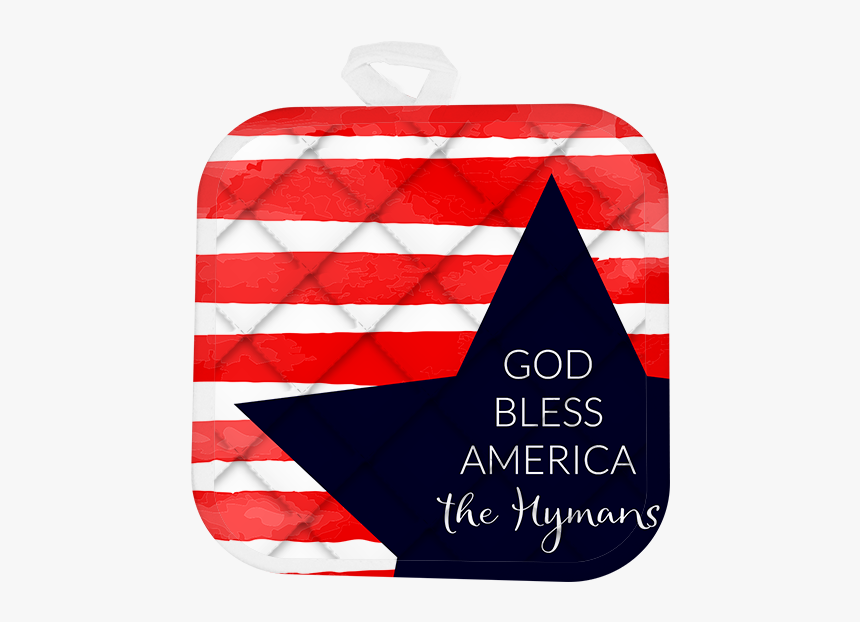 God Bless America Pot Holder title God Bless America - Triangle, HD Png ...