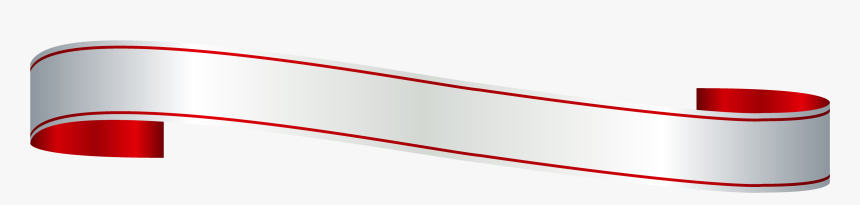 White And Red Banner Png Clipart Picture - Red And Silver Banner ...