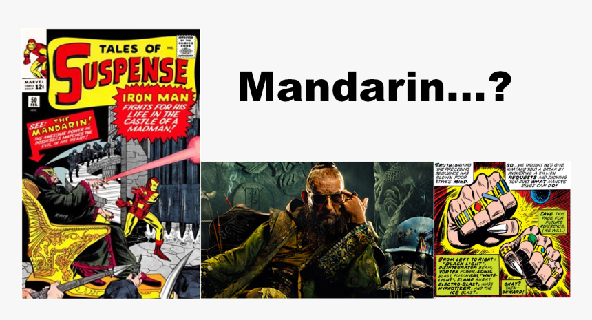 Wong Tsz Mandarin Combine 1 - Ironman Mandarin Comic, HD Png Download ...
