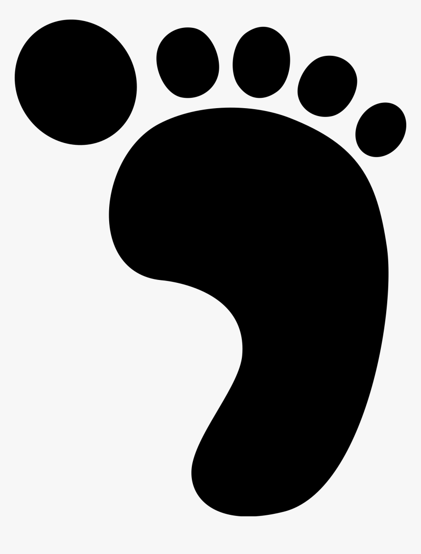 Right Footprint Clip Arts - Foot Print, HD Png Download , Transparent ...
