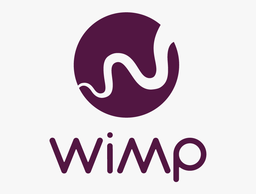 Wimp Vertical Logo - Wimp, HD Png Download , Transparent Png Image ...
