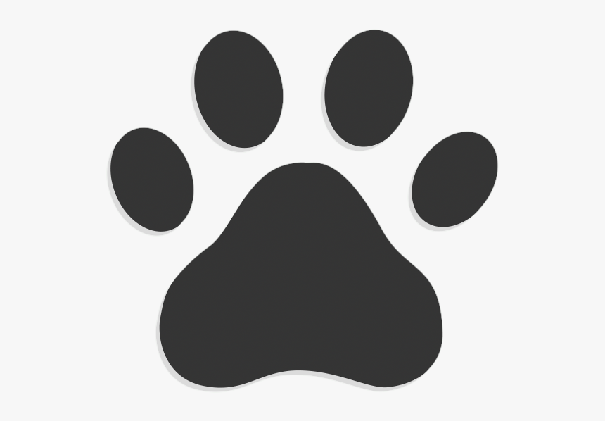 Clip Art Paw Print Motion Graphic - Red Paw Print Transparent, HD Png ...