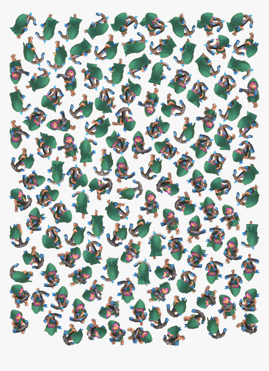 Clash Royale Magic Archer Sprites, HD Png Download , Transparent Png ...