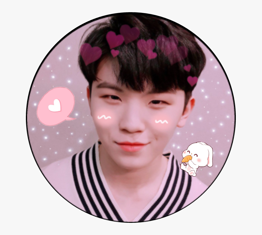 Woozi Seventeen Icon Edit Soft Mochi - Woozi Seventeen Icon, HD Png ...