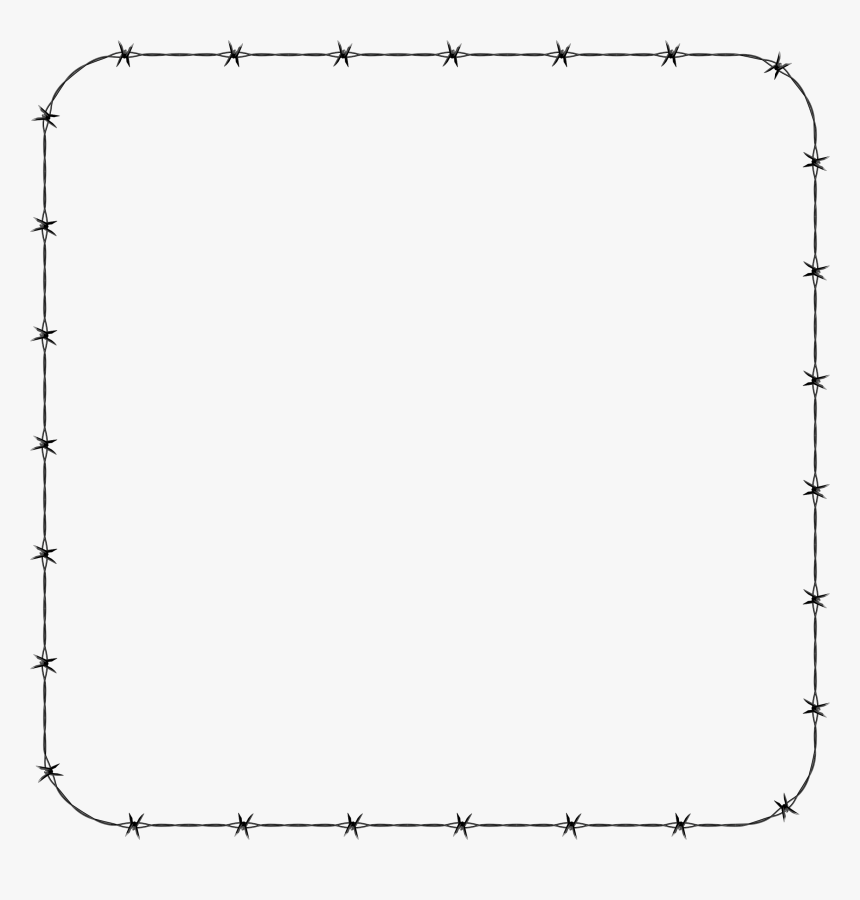 Clipart - Transparent Line Border Frame, HD Png Download , Transparent ...