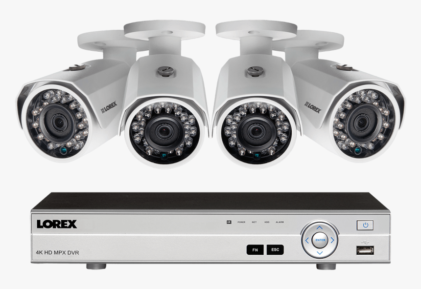 Hd 1080p 8 Channel 4 Camera Security System - Security Camera System ...