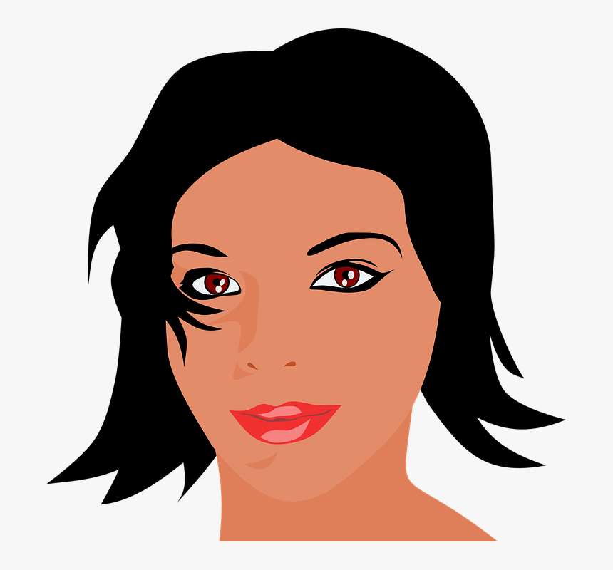Beautiful Woman Face Clipart