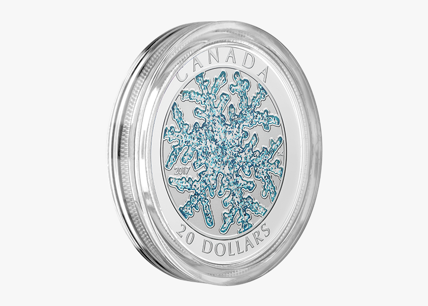 2017 $20 1 Oz Fine Silver Coin - Circle, HD Png Download , Transparent ...