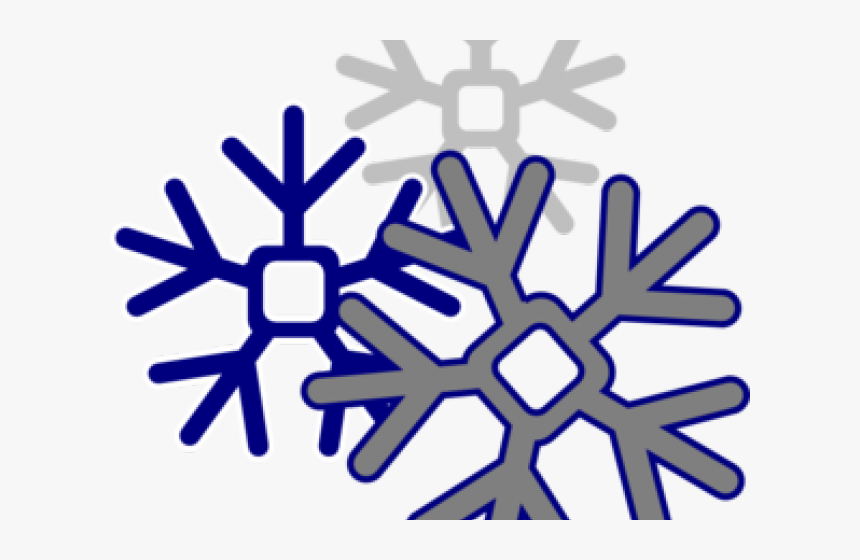 Snowflake Clipart Transparent Background - Cartoon Snow Transparent ...