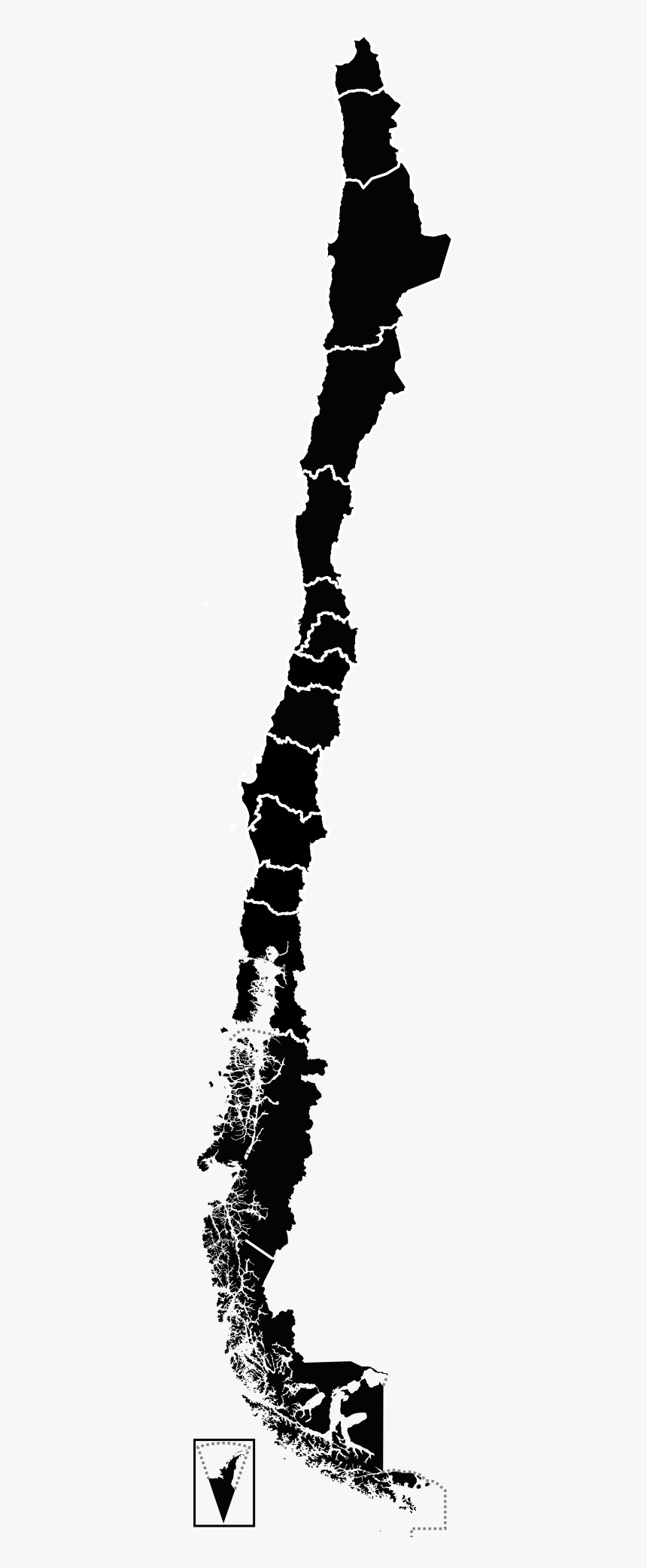 Mapa Chile Vector Png, Transparent Png , Transparent Png Image - PNGitem