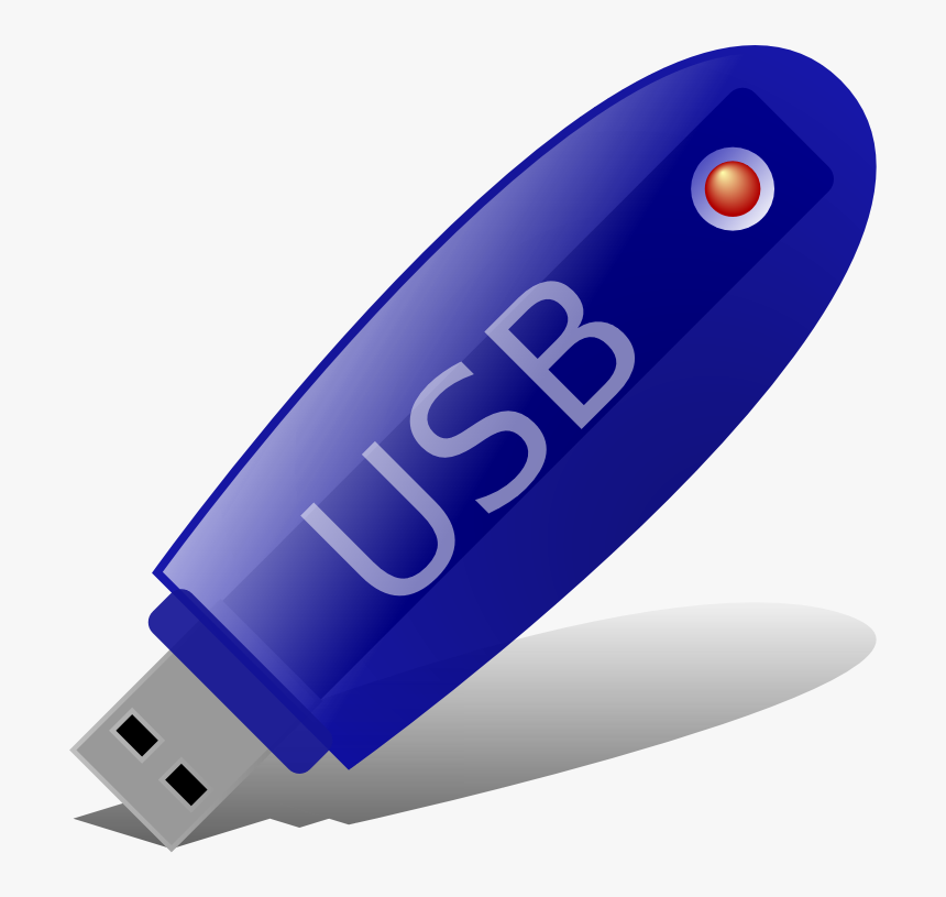 Transparent Cd Pendrive - Computer Usb, HD Png Download , Transparent ...