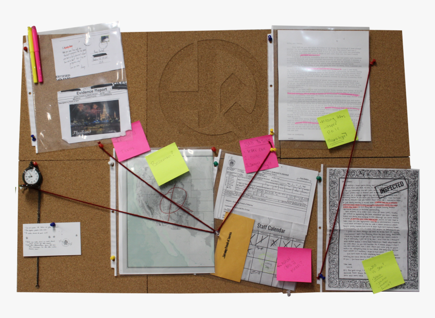 Diy Murder Board, HD Png Download , Transparent Png Image - PNGitem