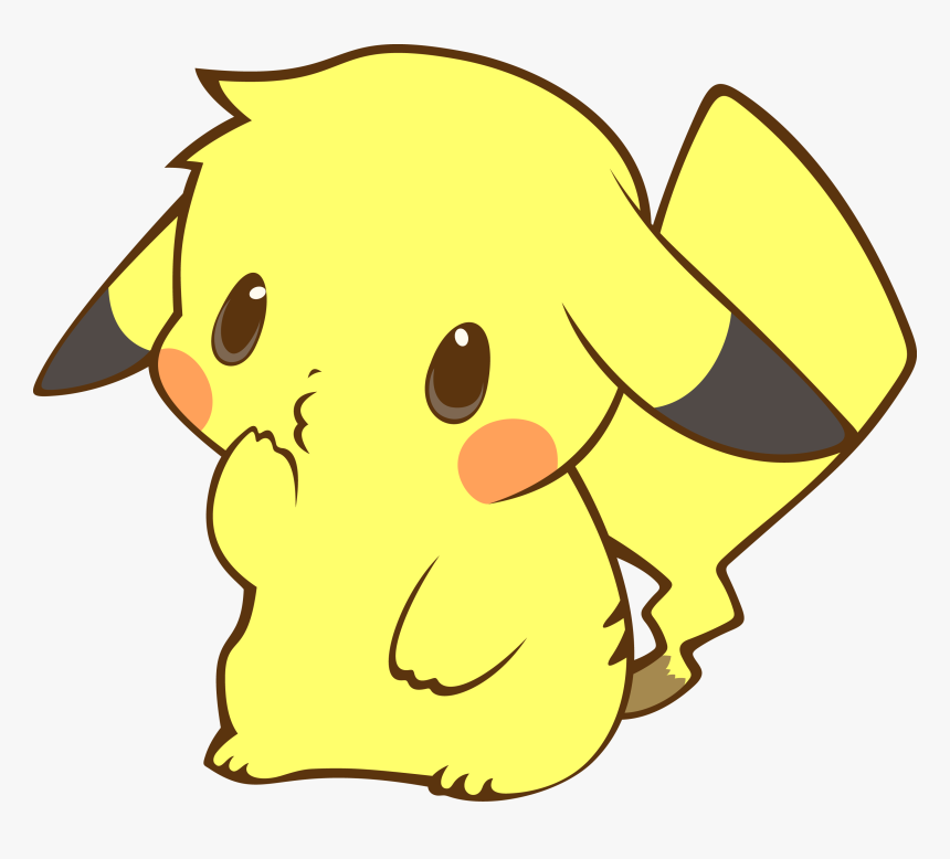 Transparent Pokeman Clipart - Kawaii Pikachu, HD Png Download ...