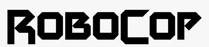 Robocop - Robocop Typography, HD Png Download , Transparent Png Image ...