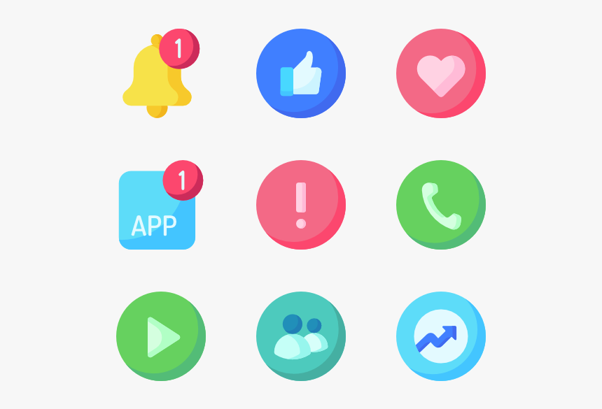 Notifications - Notification Flat Icon, HD Png Download , Transparent ...