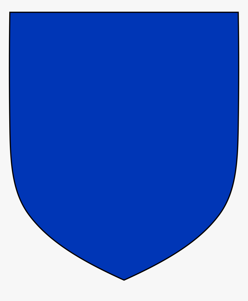 Clip Art File Azure Shield Svg - Blue Coat Of Arms, HD Png Download ...