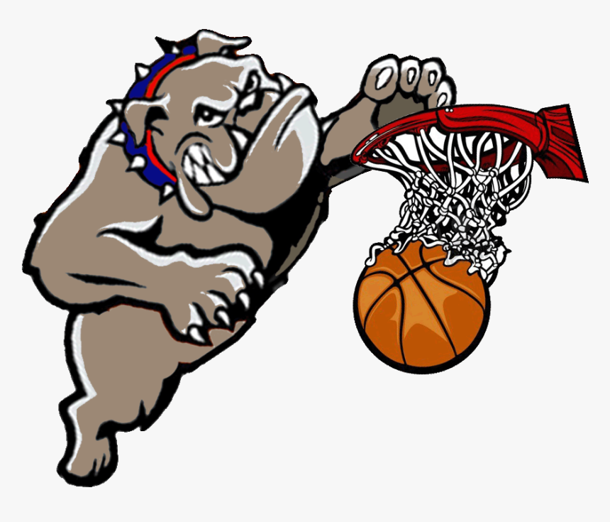 Bulldog Mascot Clipart Basketball
