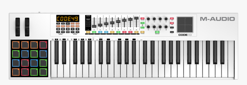 Maudio Code Ortho New - M Audio Code 49 Usb Midi Controller, HD Png ...
