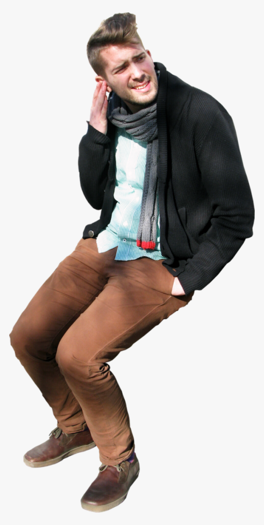 Sitting Man Png - Transparent Man Sitting Down, Png Download ...