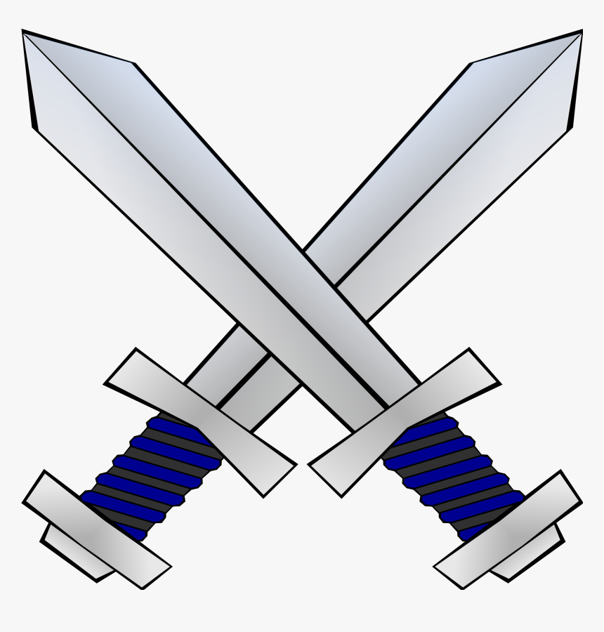 Cross Sword And Shields Clipart - Sword Clipart Transparent Background ...