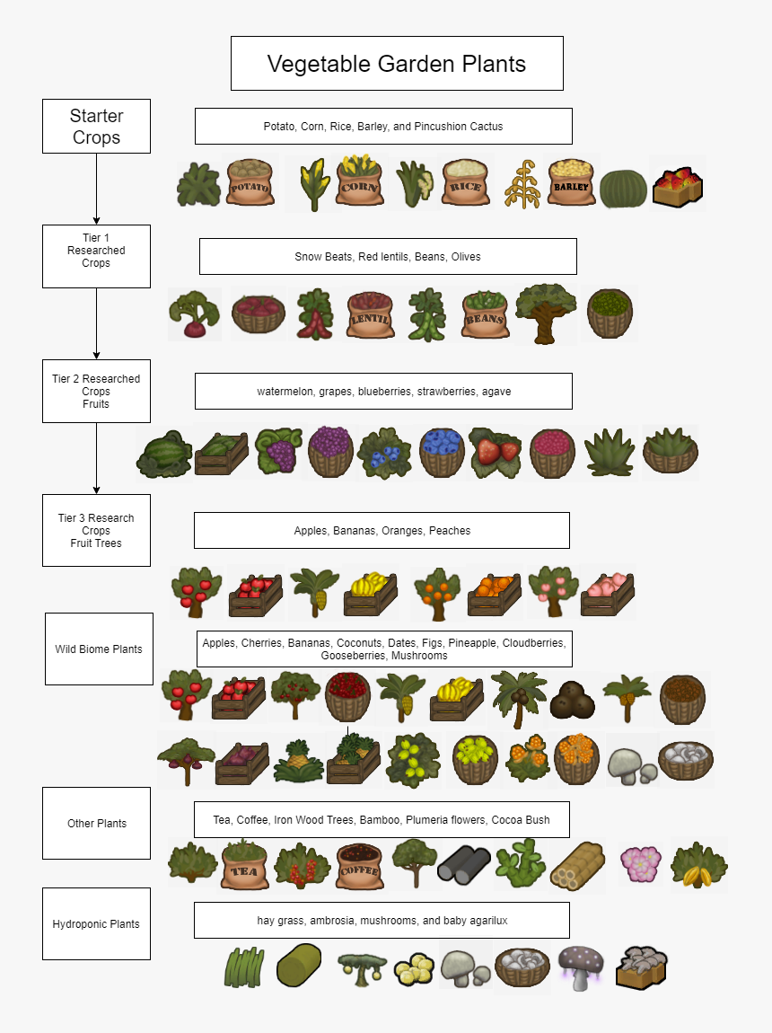 Rimworld Vegetable Garden B18, HD Png Download , Transparent Png Image ...