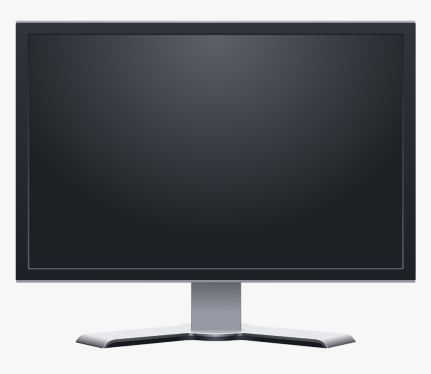 Black Computer Screen, HD Png Download , Transparent Png Image - PNGitem
