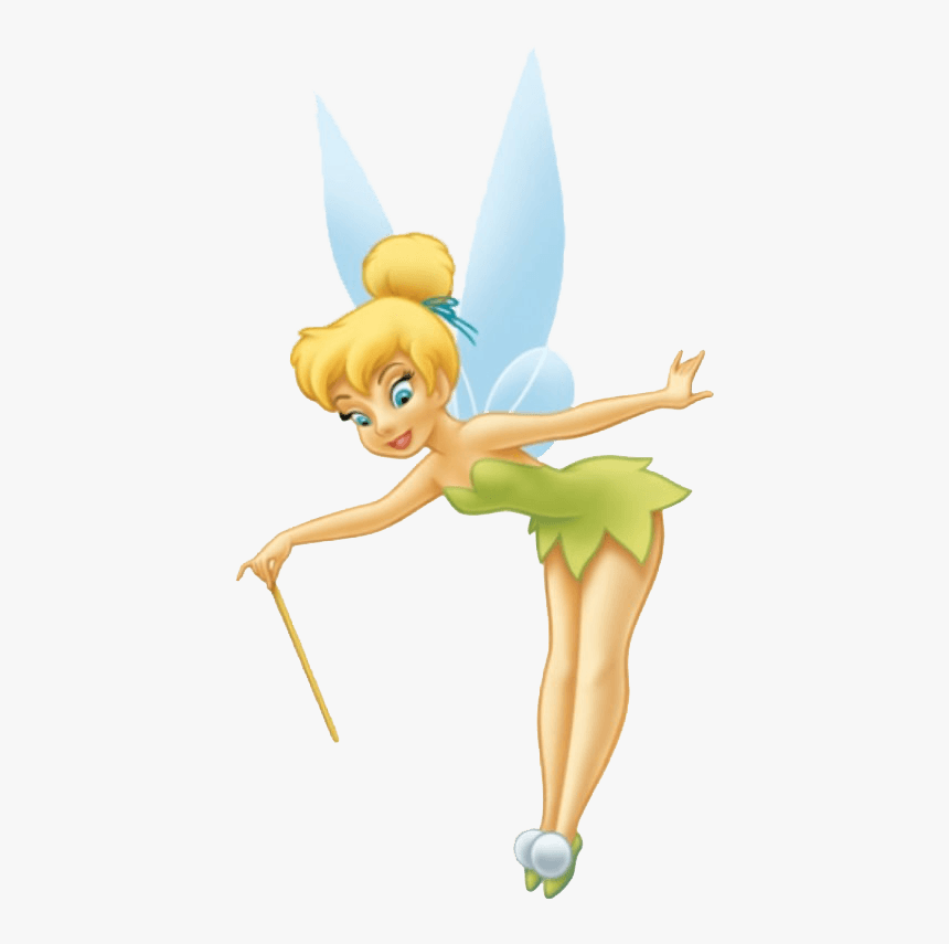 Tinkerbell With Her Wand , Png Download - Tinkerbell 2d, Transparent ...