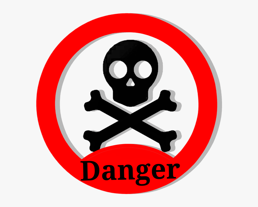 Danger Sign Transparent Png - No Feeling In Girl, Png Download ...