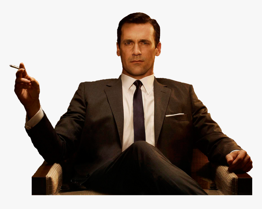Man Png Transparent Image - Don Draper Png, Png Download , Transparent ...
