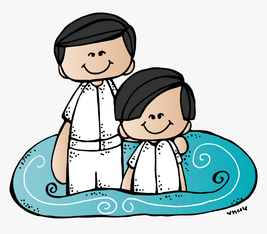 Melonheadz Lds Illustrating - Lds Baptism Clipart, HD Png Download ...