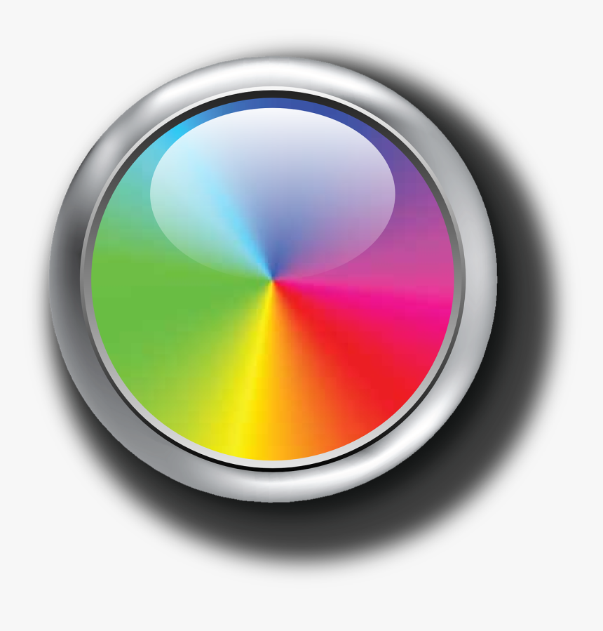 Rainbow Button Png, Transparent Png , Transparent Png Image - PNGitem
