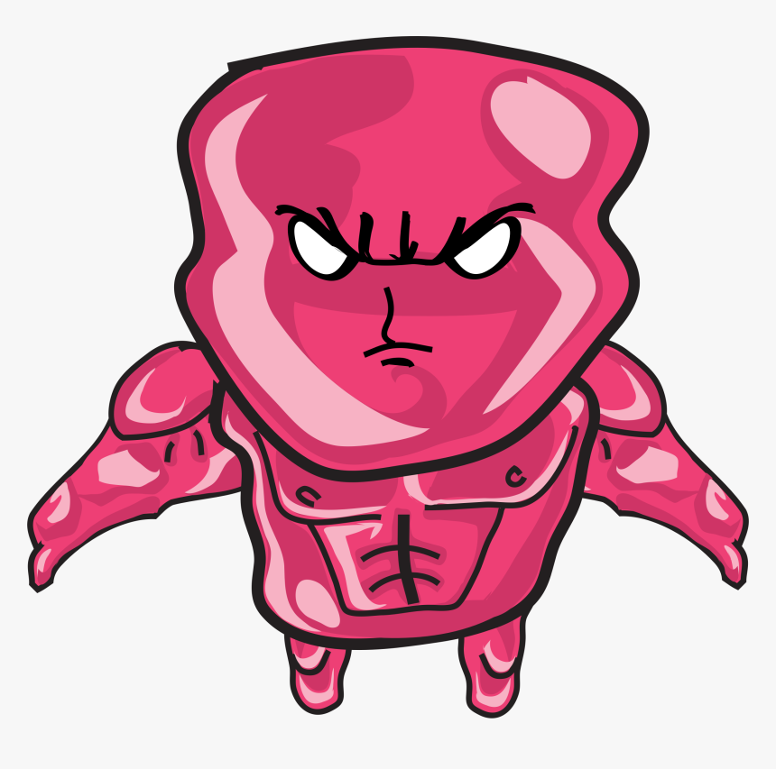 Jelly Man Clip Arts - Clip Art Jelly, HD Png Download , Transparent Png ...