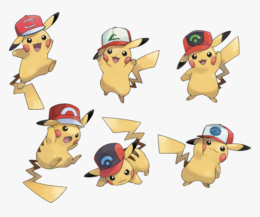 Ash Hat Png - Pokemon Ultra Sun And Moon Ash Pikachu, Transparent Png ...
