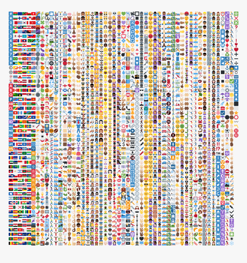 Emoji In Color Order, HD Png Download , Transparent Png Image - PNGitem