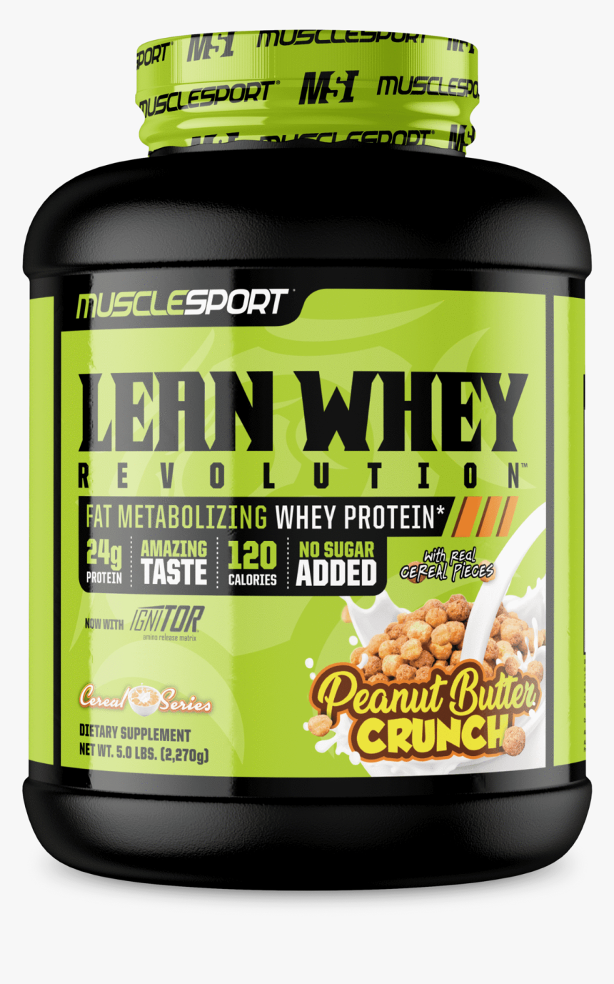 Muscle Sport Lean Whey, HD Png Download , Transparent Png Image - PNGitem