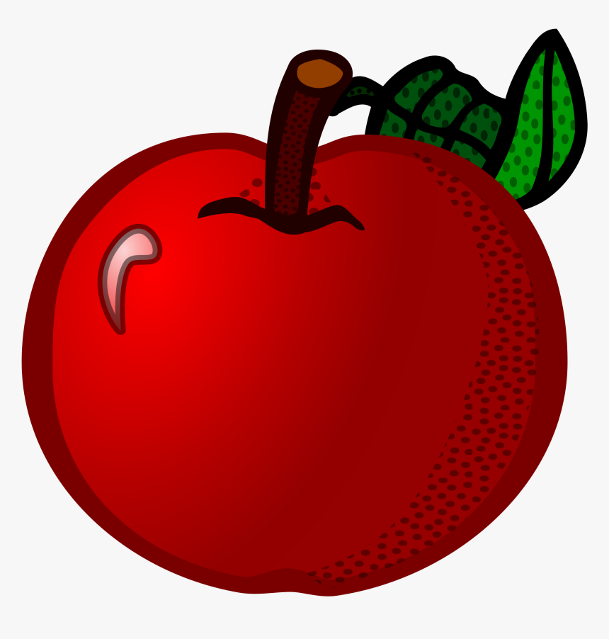 Transparent Apple Drawing Png - Coloured Images Of Apple, Png Download ...