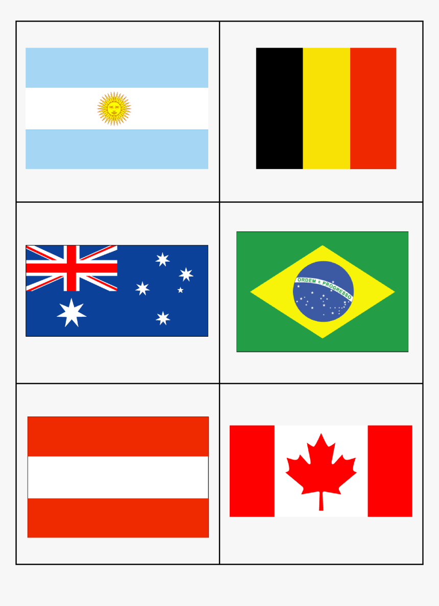 English Speaking Countries Flags