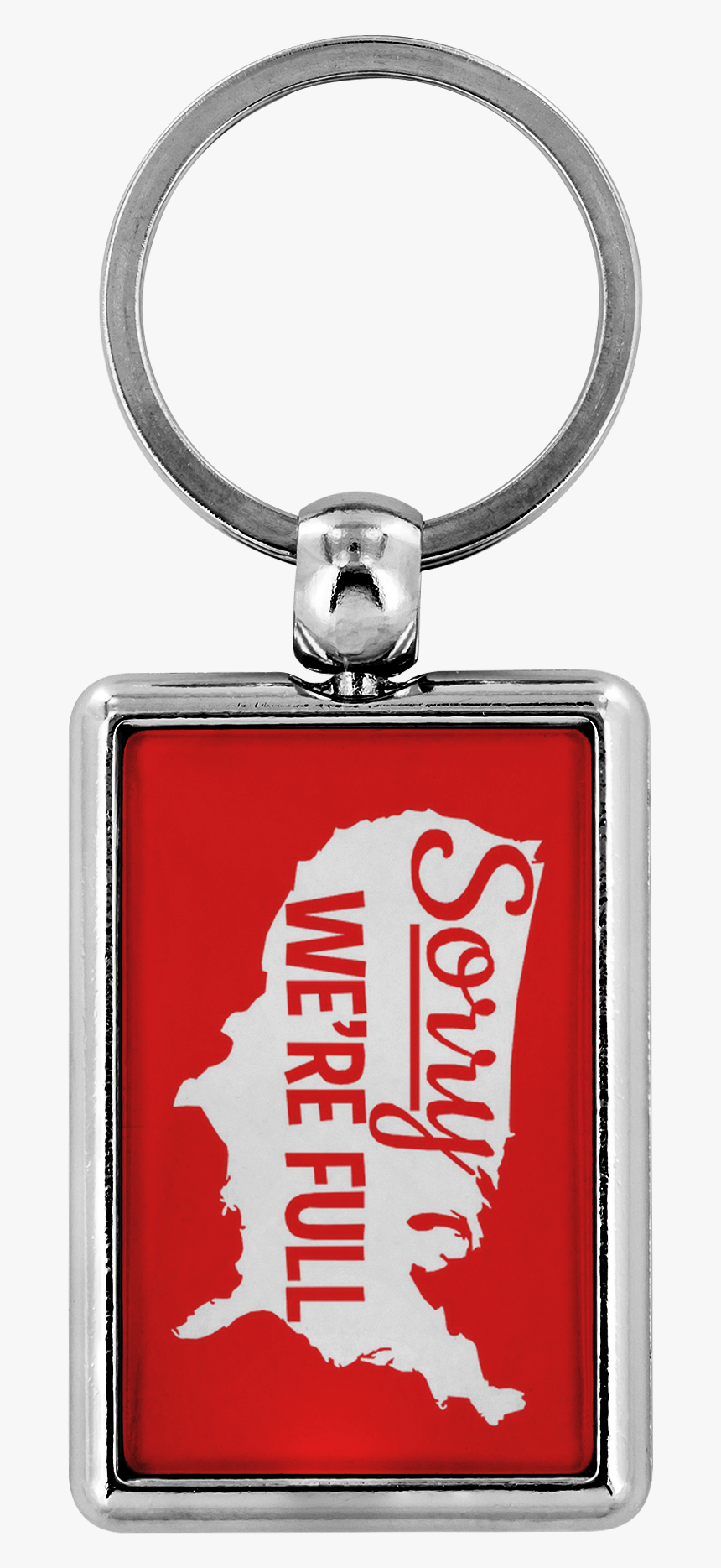 Sorry We Re Full Keychain - Locket, HD Png Download , Transparent Png ...