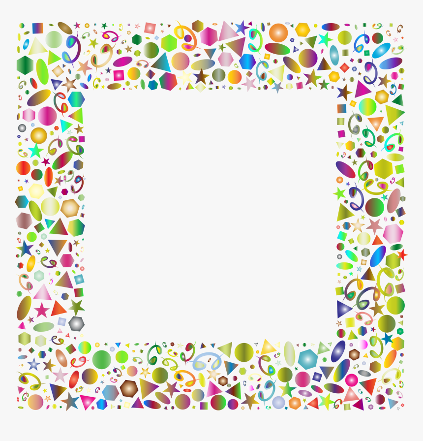 Picture Frame,square,symmetry - Party Frame Png, Transparent Png ...